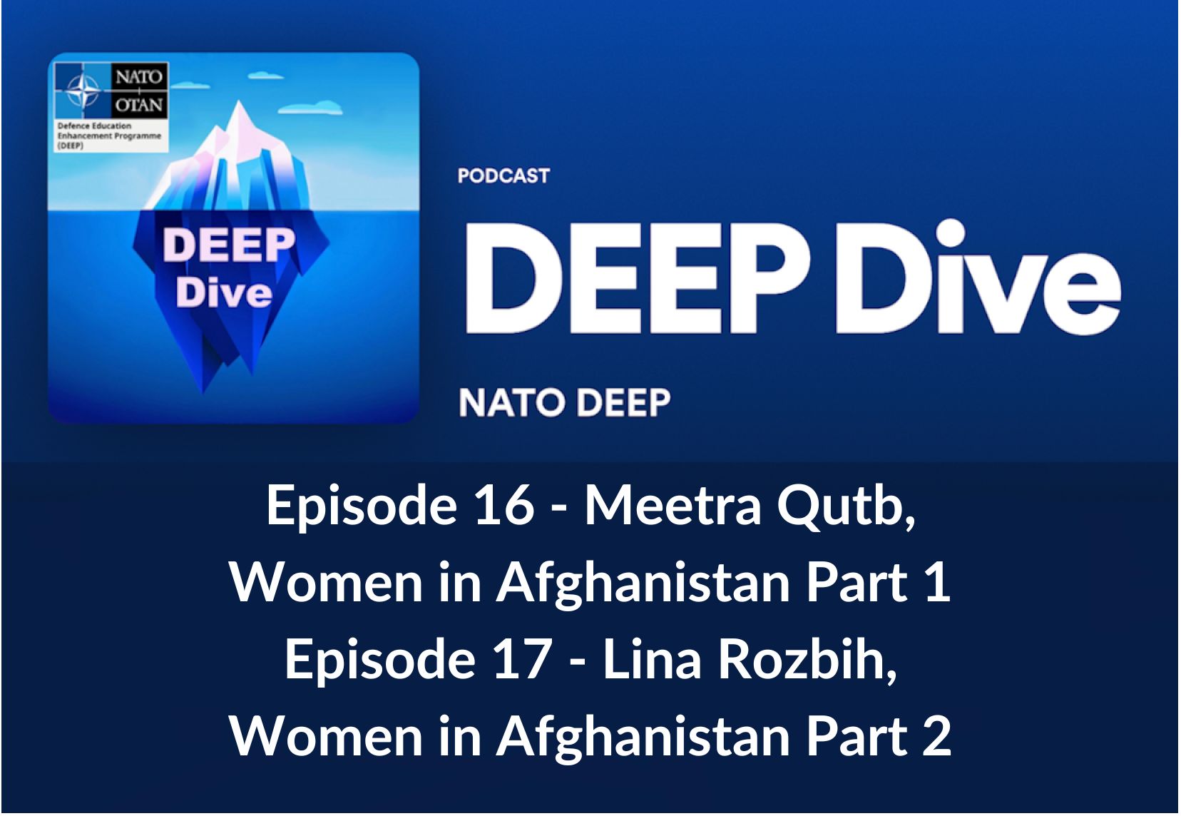 Episodes 16 and 17 of DEEP Dive are now available! – DEEP Portal